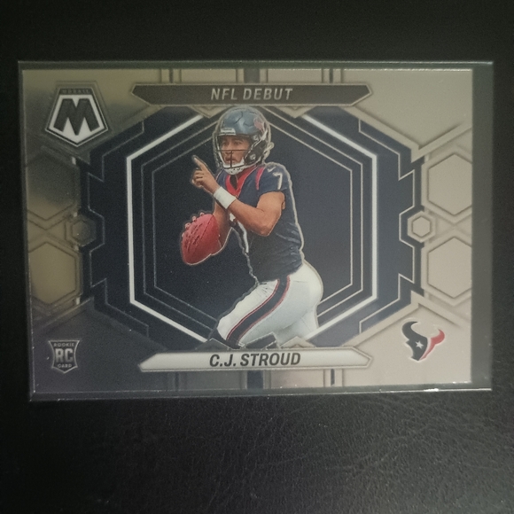Panini | Toys | Cj Stroud 223 Mosaic Nfl Debut Base Rookie Nd3 Houston Texans Rc | Poshmark
